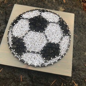 MADE TO ORDER Soccer Ball String Art - Etsy