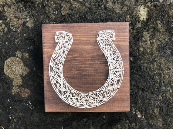 MADE TO ORDER Horseshoe String Art - Etsy
