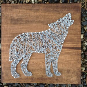 MADE TO ORDER Wolf String Art - Etsy