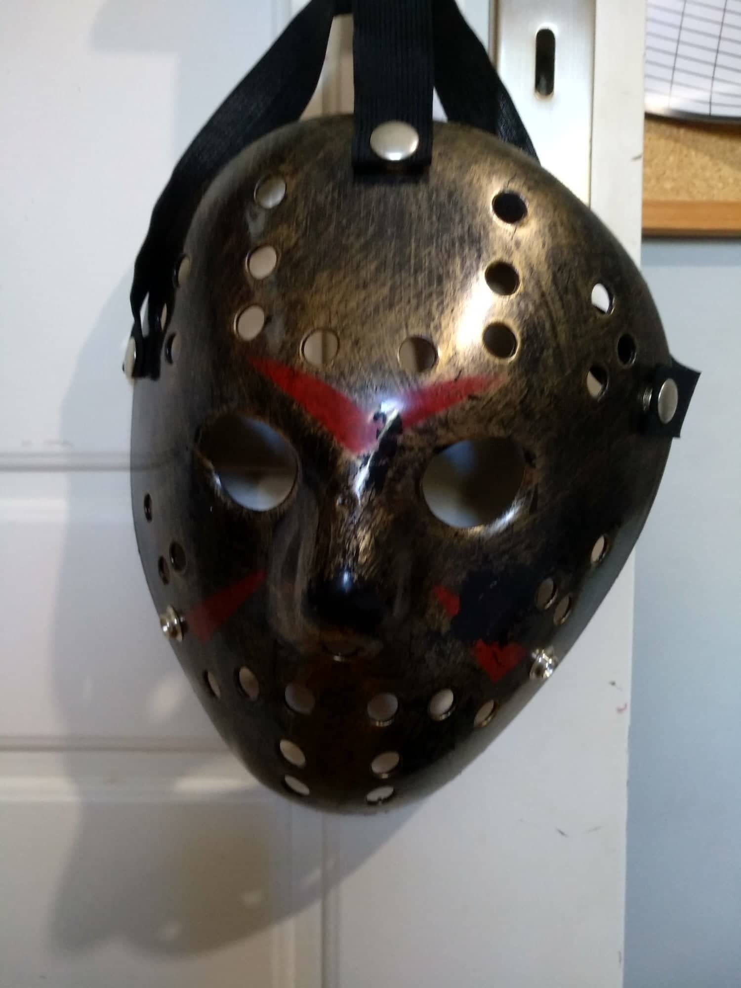Jason Handmade Mask, Friday 13th, Halloween Mask, Copper Full Face ...