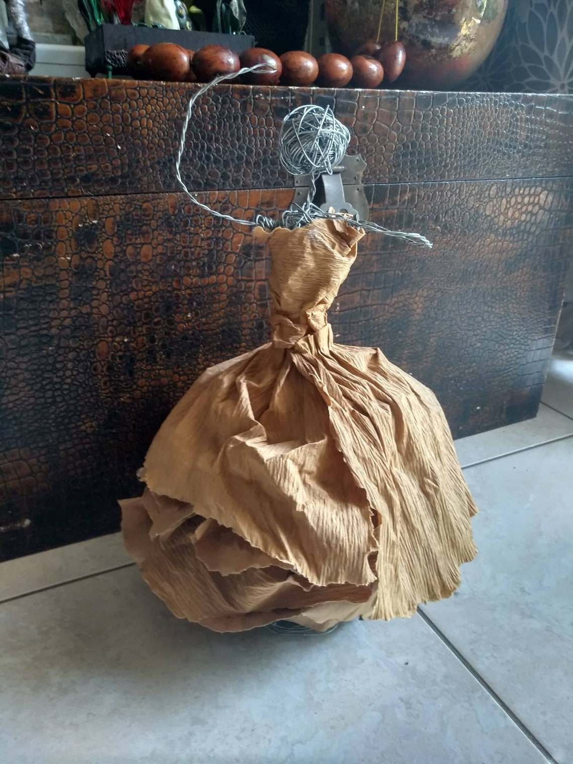 Art Doll Dancer, Wire Art Doll Sculpure, Handmade Art Figure, Art ...