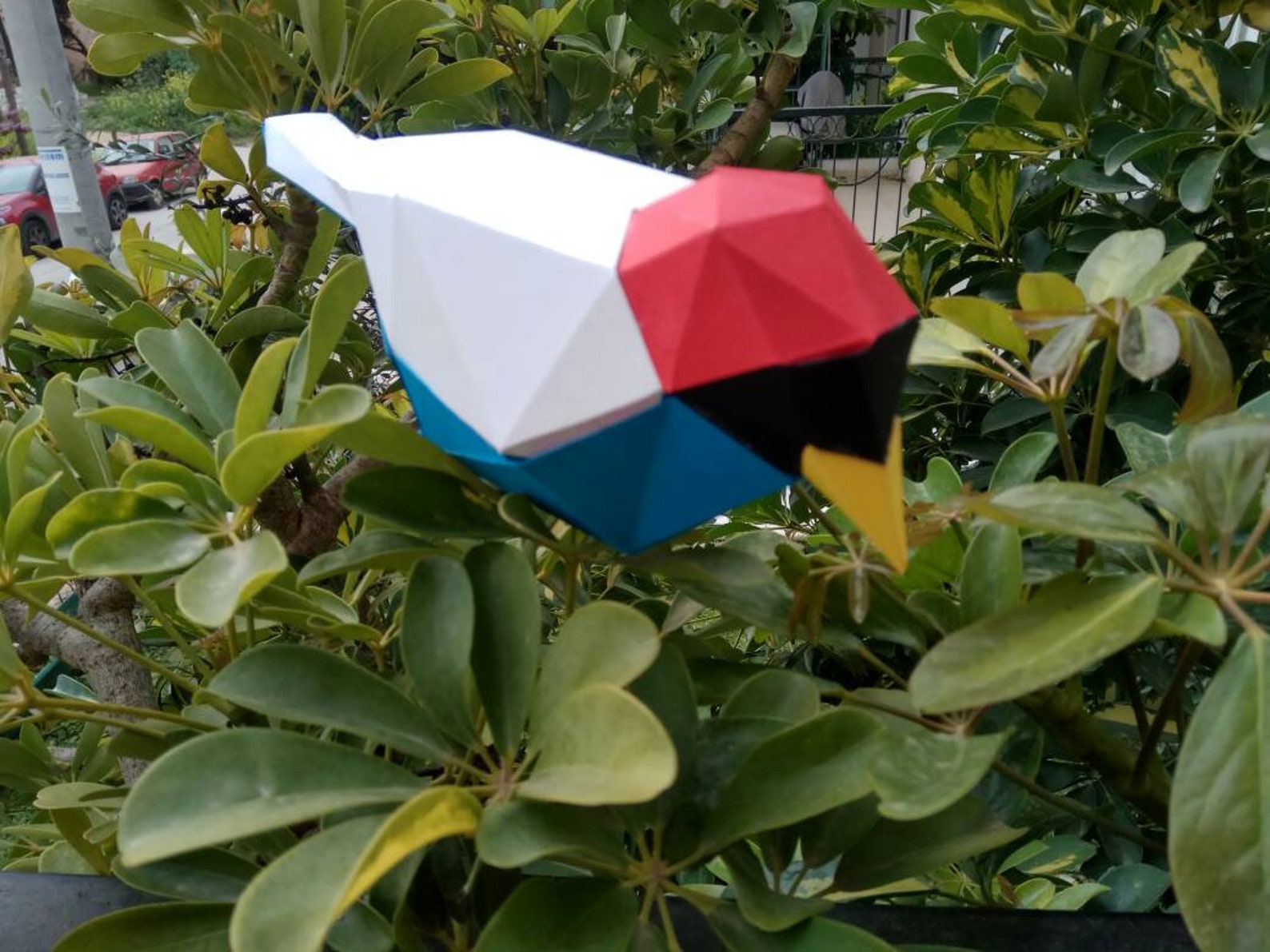 3D Papercraft Bird Template, DIY Bird Pattern, DIY Easter Decor, Easter ...