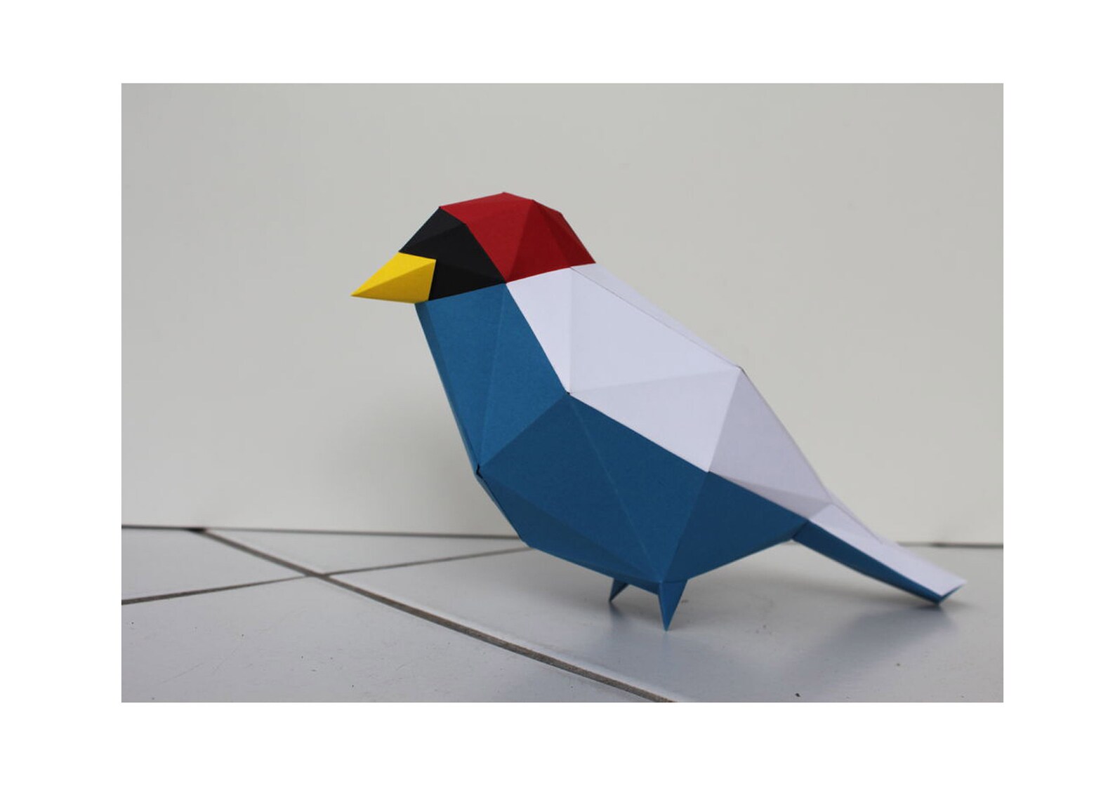 3D Papercraft Bird Template, DIY Bird Pattern, DIY Easter Decor, Easter ...