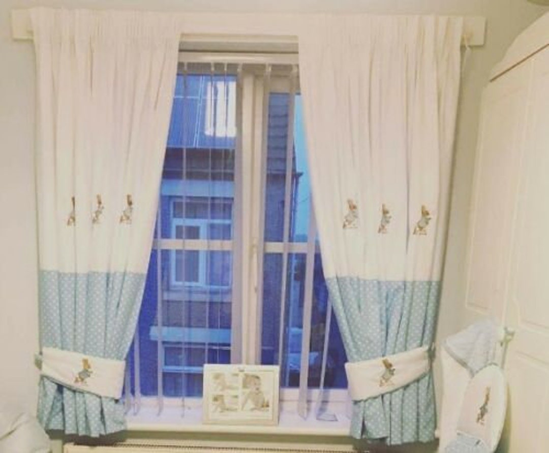 Peter Rabbit Curtains to Match the Bedding Sets - Etsy