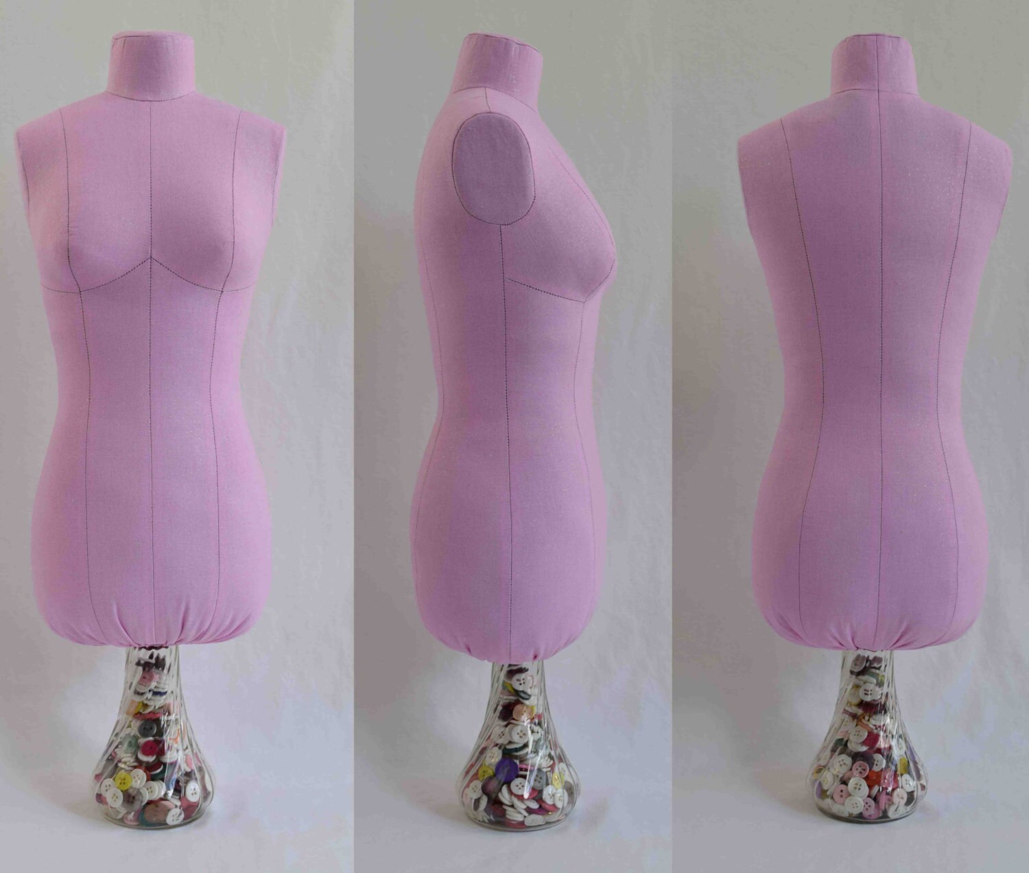 Stuffed Fabric Half Scale Dress Form Pattern - Digital PDF - Etsy