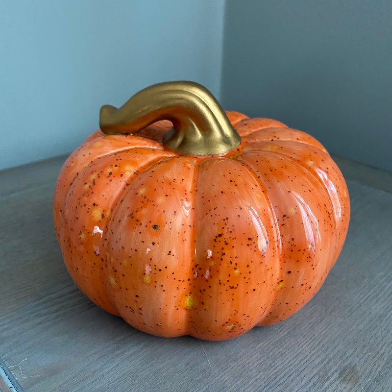 Ceramic Pumpkin - Etsy
