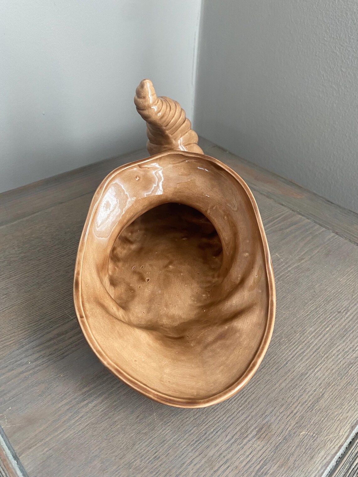 Ceramic Cornucopia Thanksgiving Decor - Etsy
