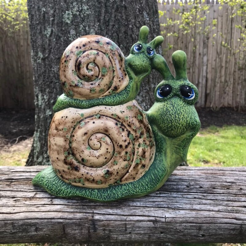 Snail Yard Decor - Etsy