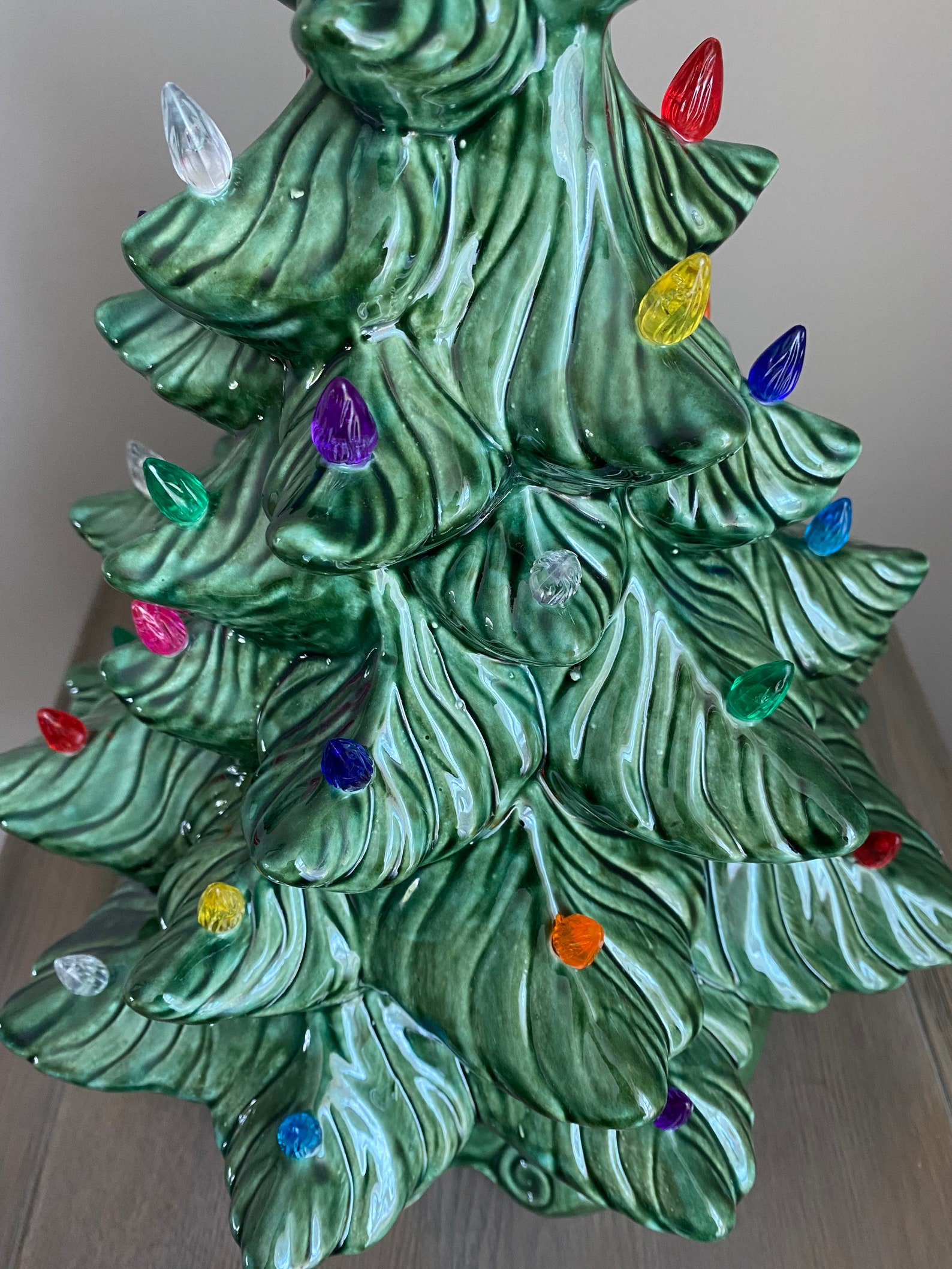 Large Ceramic Christmas Tree - Atlantic Edition - Etsy