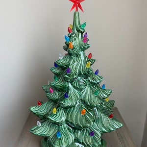 Large Ceramic Christmas Tree - Atlantic Edition - Etsy