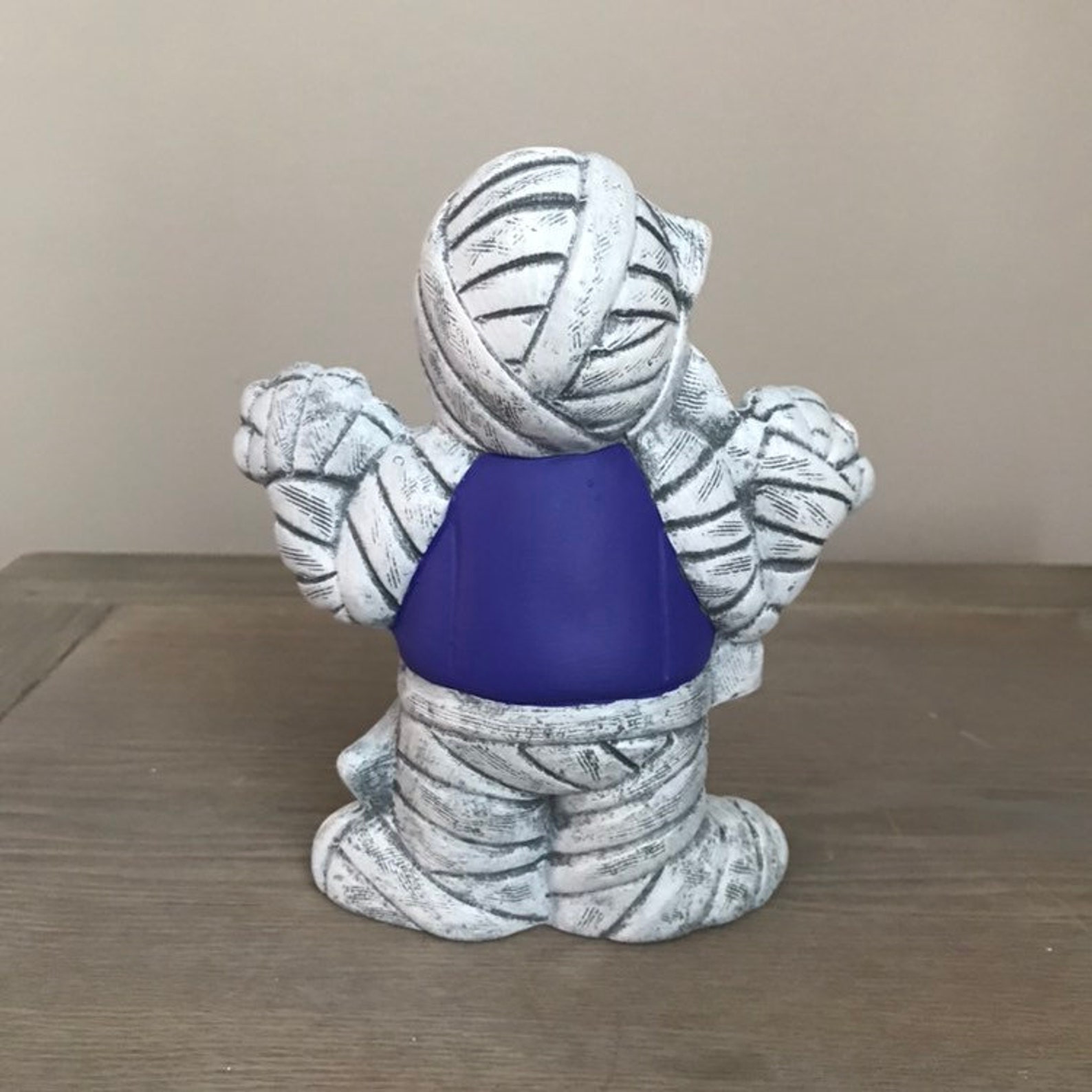 Ceramic Mummy Halloween Home Decor Tiered Tray Decoration - Etsy