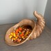 Ceramic Cornucopia Thanksgiving Decor - Etsy