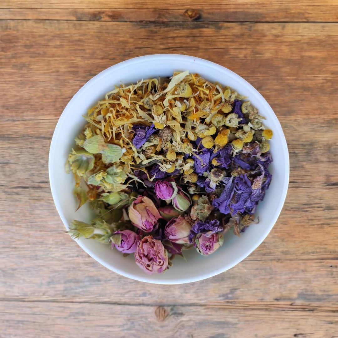 Herbal Tea Blend- Aromatic Blend, Tea Mixed, All Natural Dried Herbs - Etsy