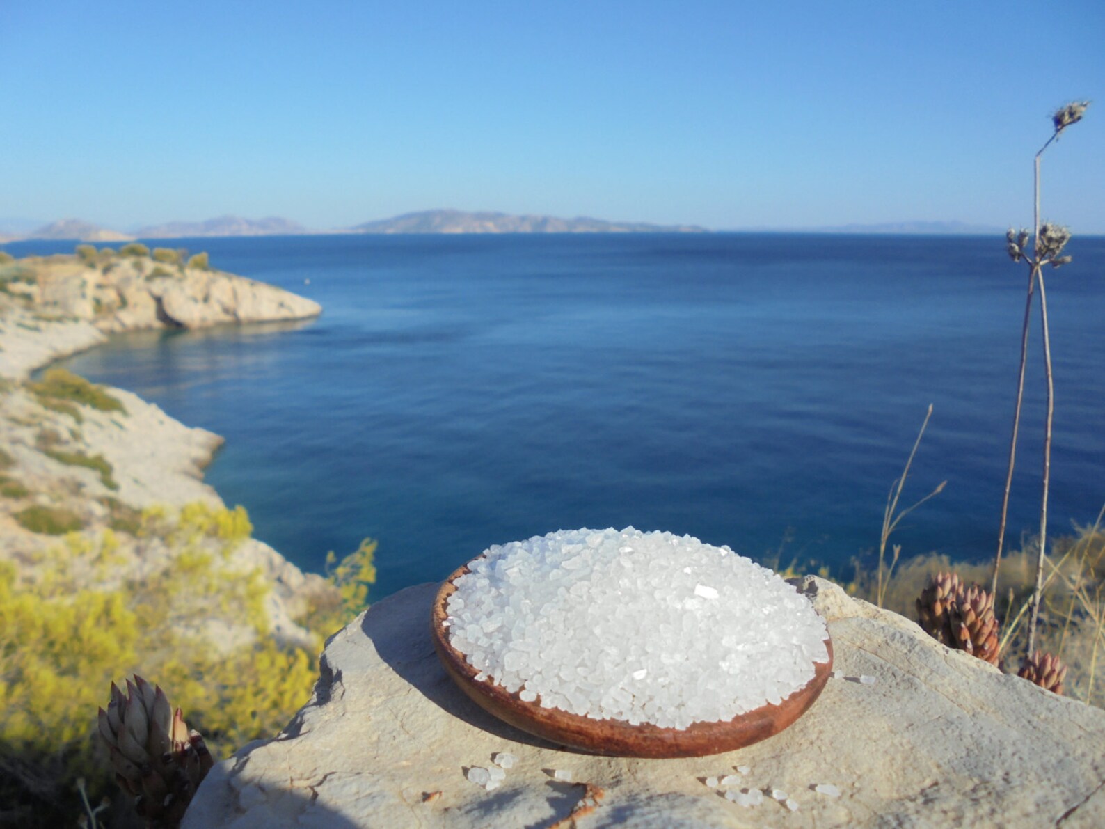 Natural Greek Sea Salt: Raw Coarse Crystal Salt From Messolonghi - Etsy