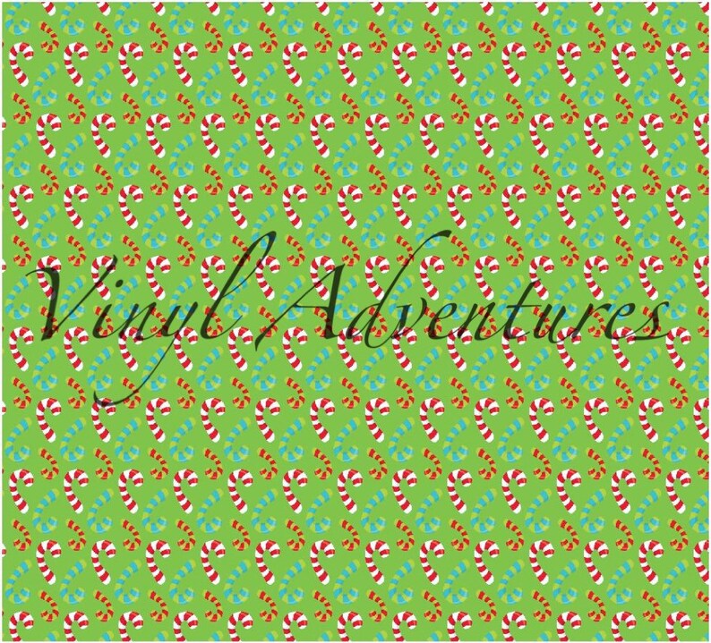 Christmas Heat Transfer Vinyl Holiday Pattern HTV Red Green - Etsy