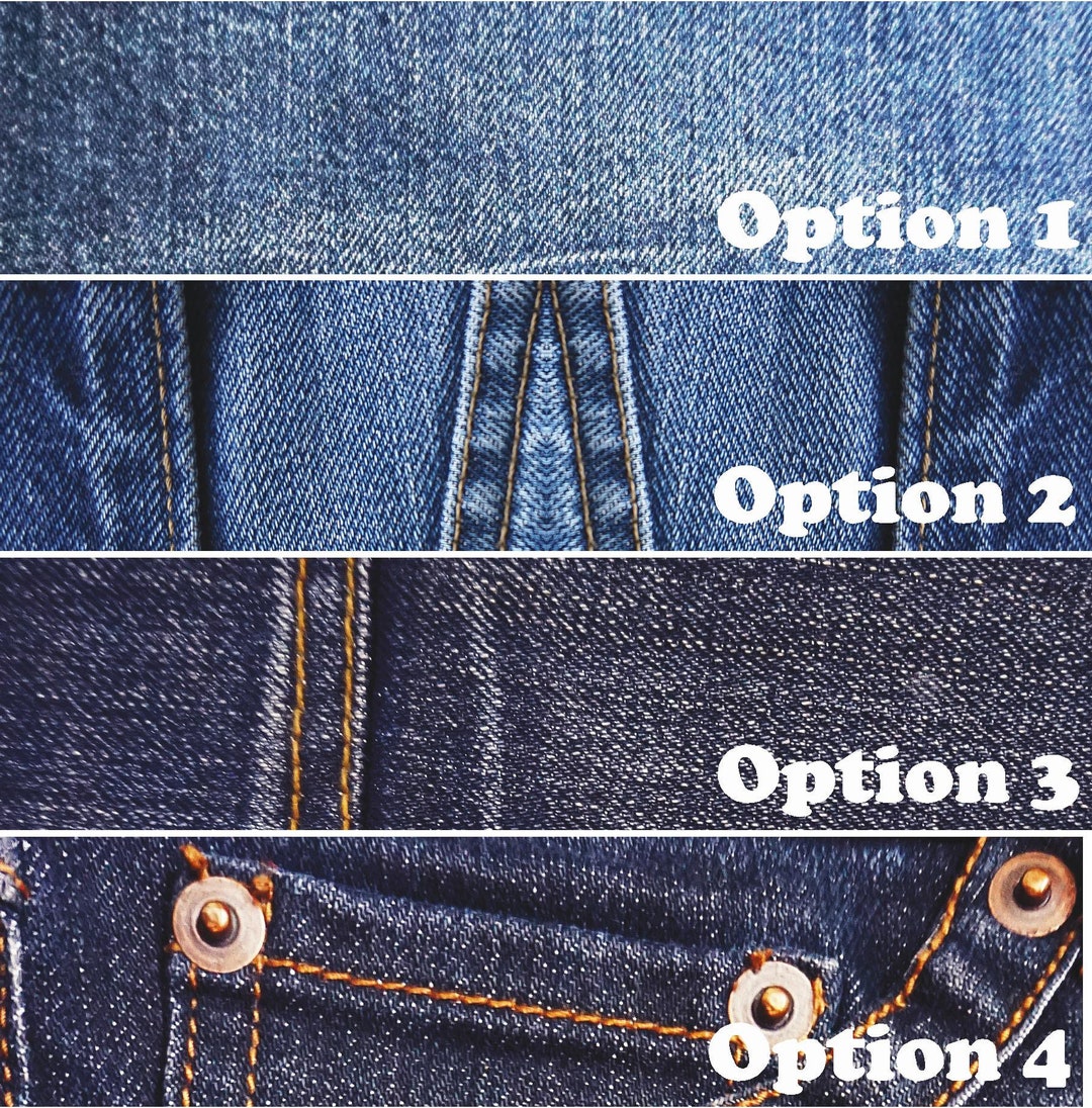 Blue Denim Heat Transfer Vinyl, Blue Jean Pattern HTV, Patterned HTV ...