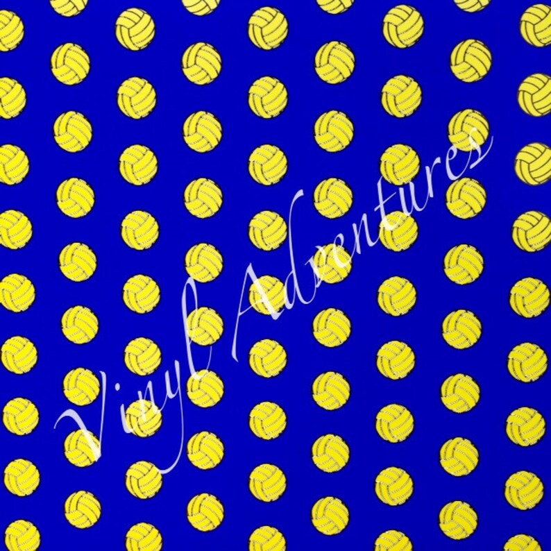 Sports Pattern Vinyl, Volleyball Vinyl, Water Polo Vinyl, Soccer Vinyl ...