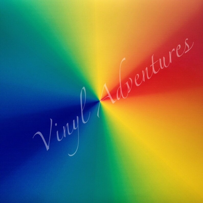 Gradient Heat Transfer Vinyl Rainbow Gradient Pattern HTV - Etsy