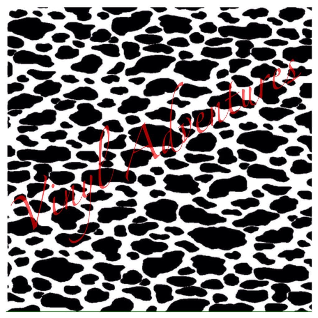 Cow Print Heat Transfer Vinyl, Cow Pattern HTV, Animal Print HTV ...