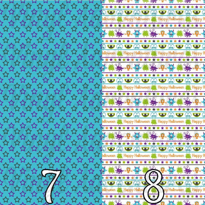 Pattern Vinyl Patterned Vinyl Halloween Vinyl Sheets | Etsy