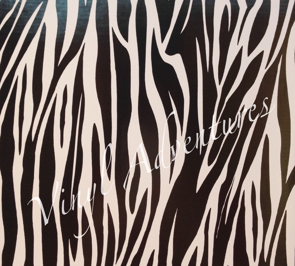 Zebra Heat Transfer Vinyl Animal Print HTV Zebra Print - Etsy
