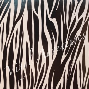Zebra Patterned Vinyl, Animal Print Vinyl, Pattern Vinyl, Oracal 651 ...