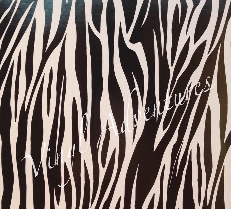 Zebra Heat Transfer Vinyl, Animal Print HTV, Zebra Print Patterned Heat ...
