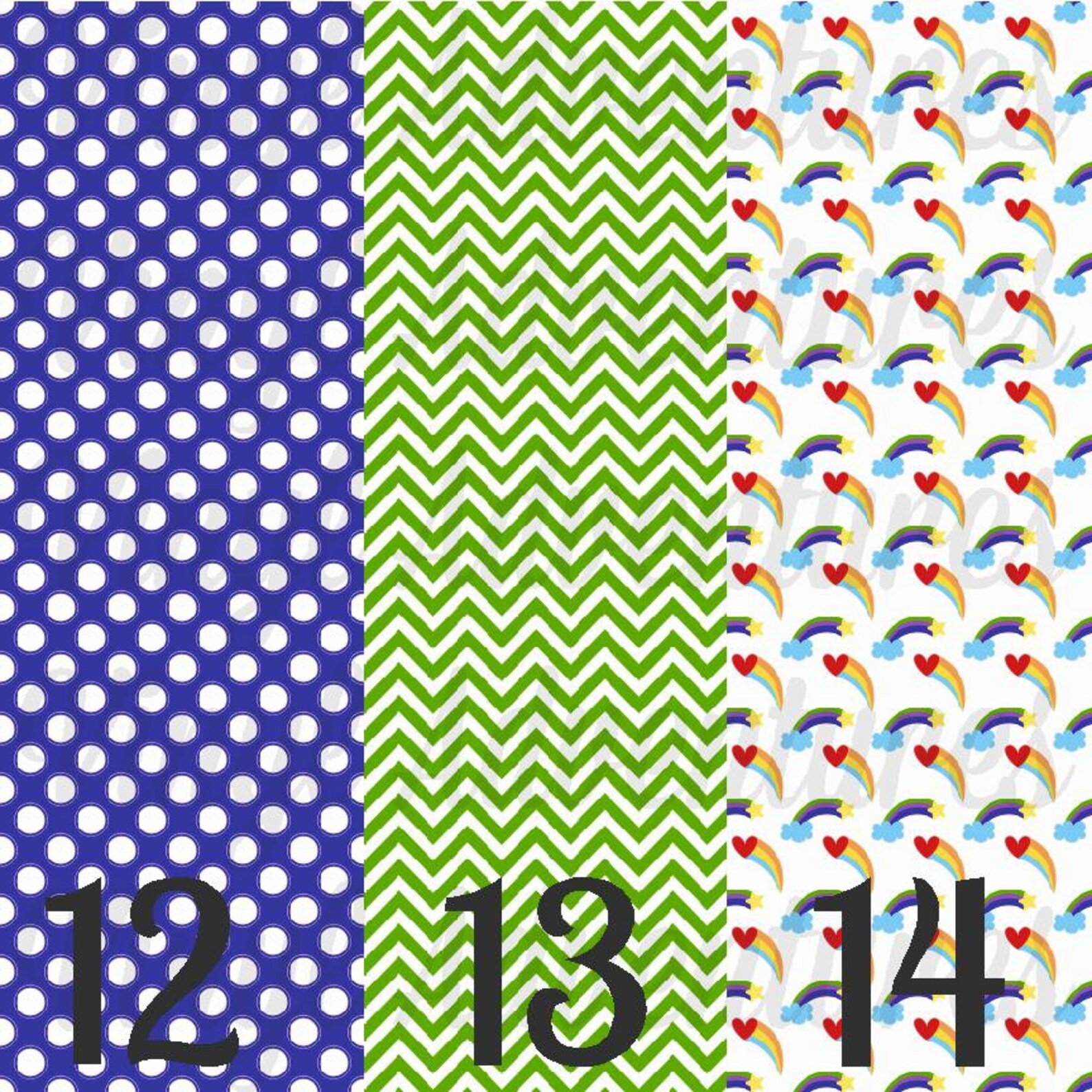 Pattern HTV Vinyl Patterned HTV Rainbow Pattern Vinyl - Etsy
