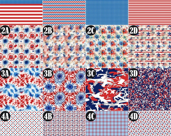 American Flag Heat Transfer Vinyl, Pattern Heat Transfer Vinyl, Stars ...