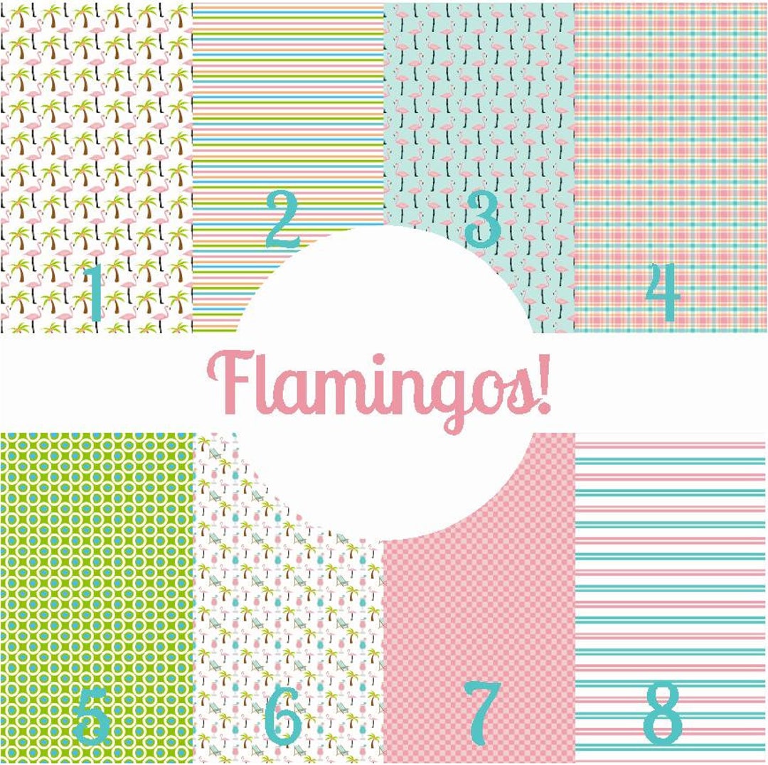Summer Heat Transfer Vinyl, Flamingo, Beach, Plaid, Polka Dot, Stripe ...