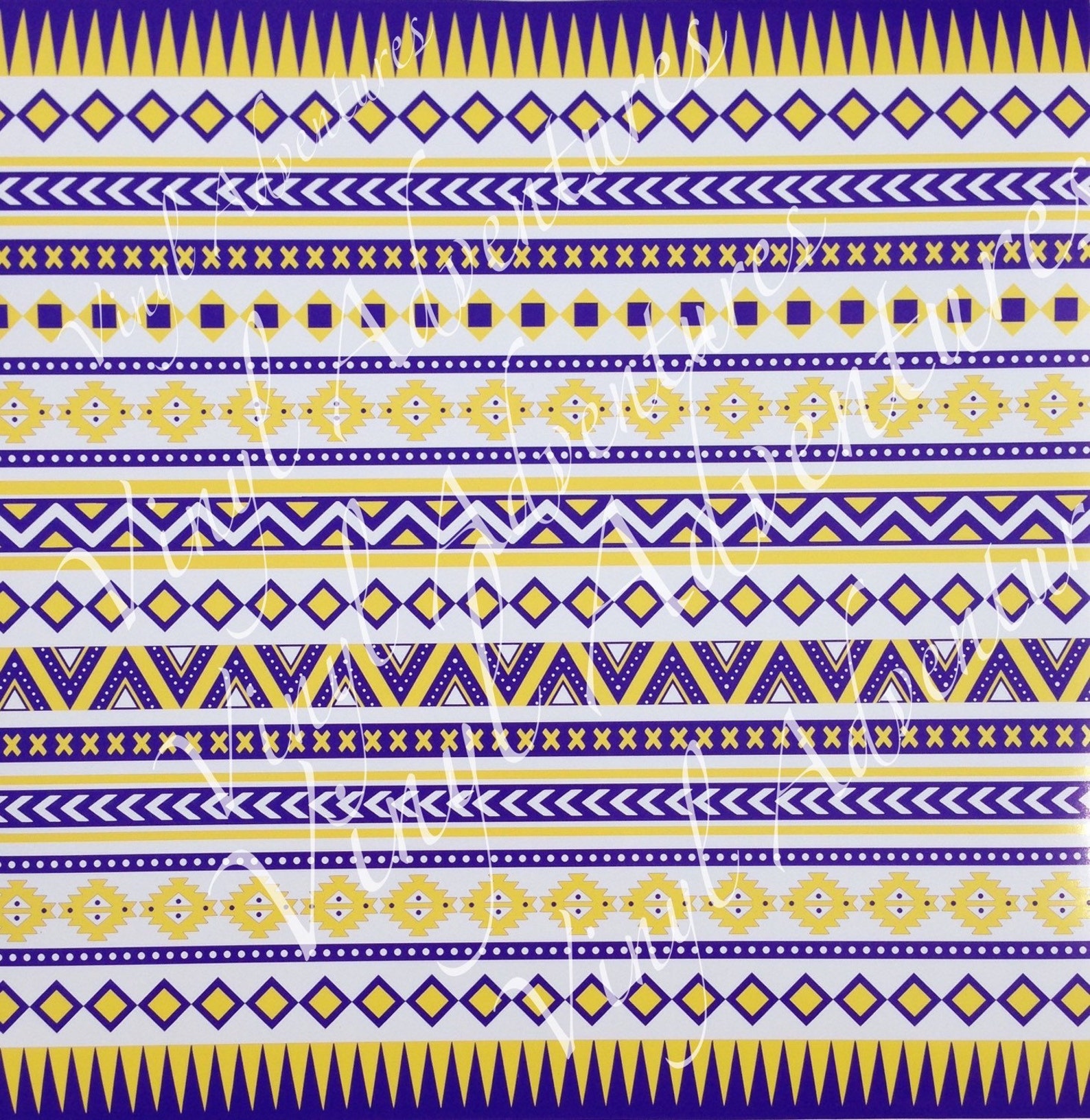 Heat Transfer Vinyl Aztec Pattern HTV Tribal Pattern HTV - Etsy