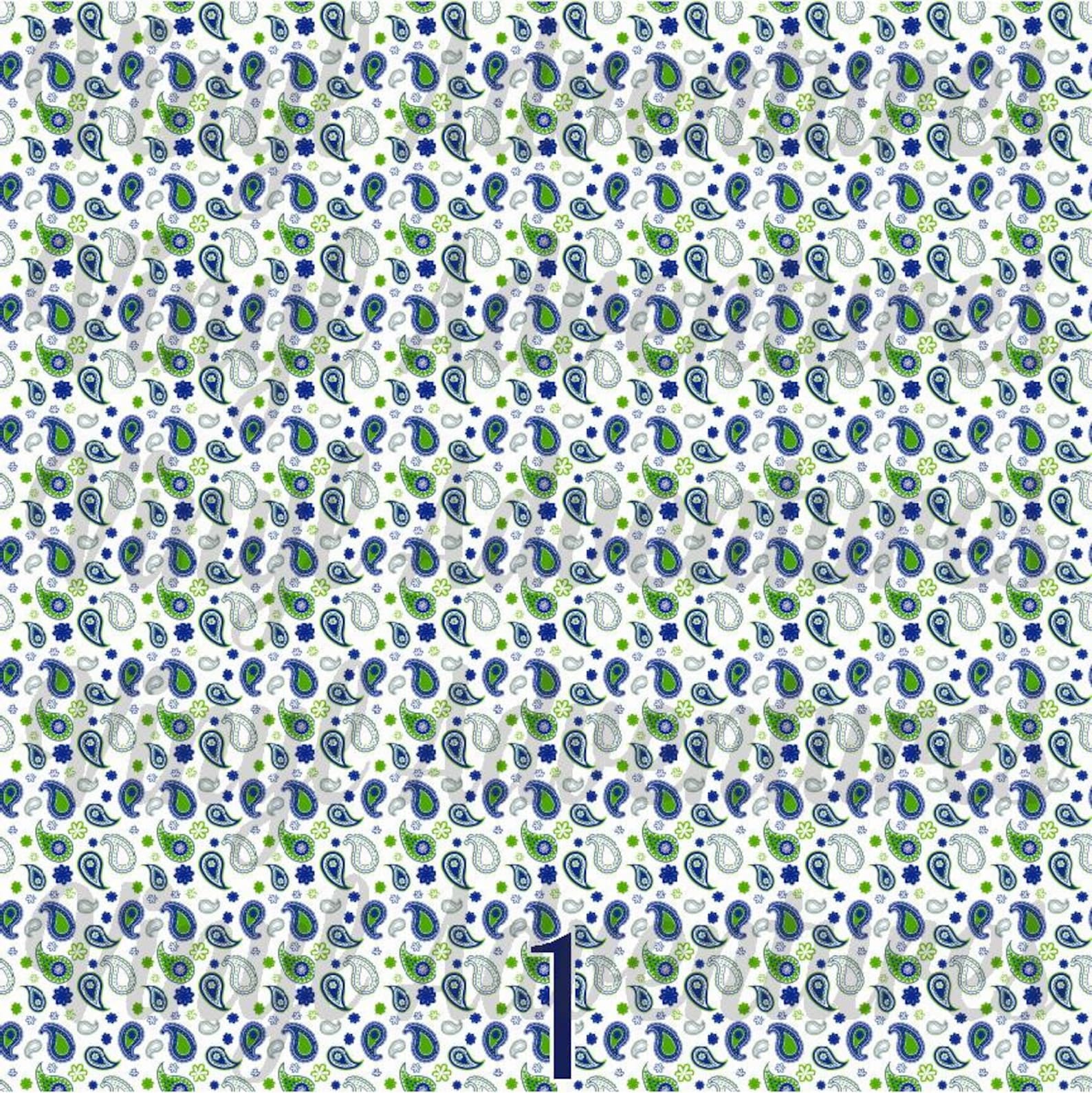 Pattern HTV Pattern HTV Vinyl Patterned HTV Paisley Pattern - Etsy