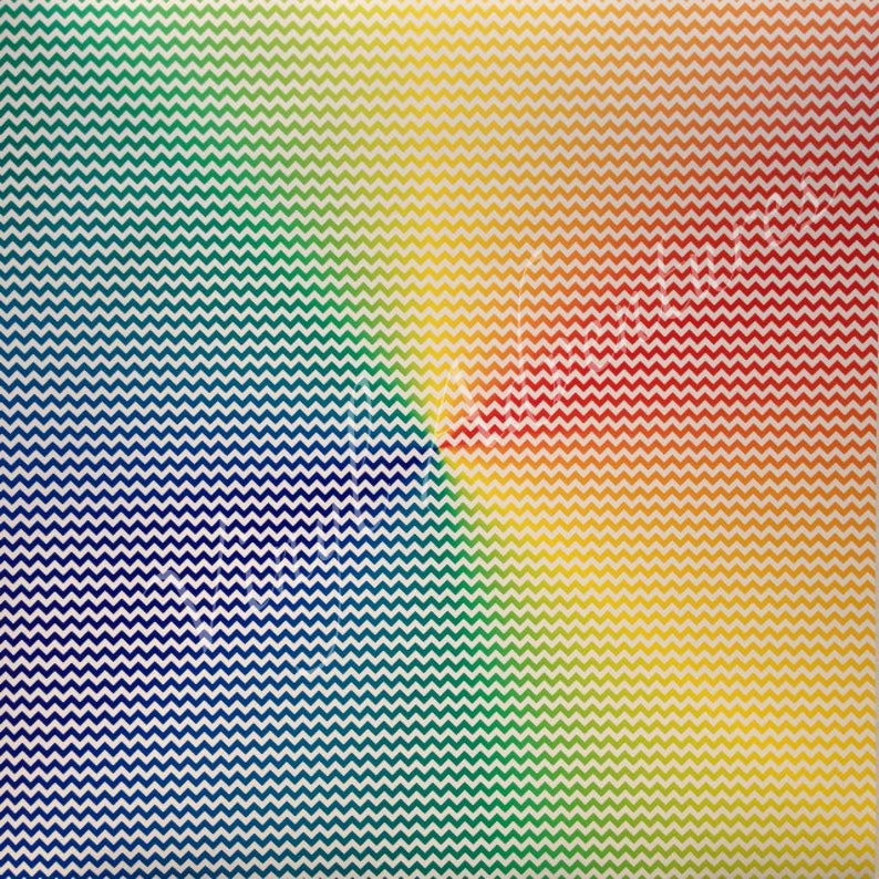 Rainbow Gradient Pattern Vinyl Permanent Adhesive - Etsy