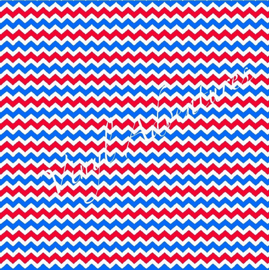 Chevron Heat Transfer Vinyl, Red White Blue, 4th of July, USA ...