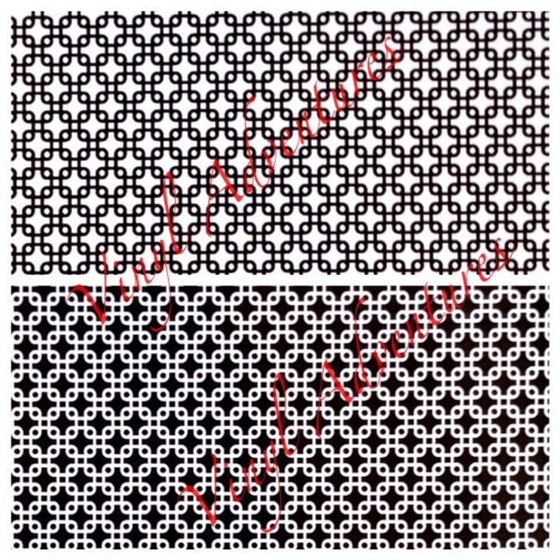 Patterned HTV Pattern Heat Transfer Vinyl Retro Square - Etsy