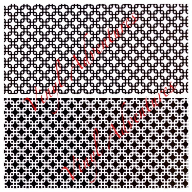 Retro Square Pattern Vinyl Small 12x12 | Etsy