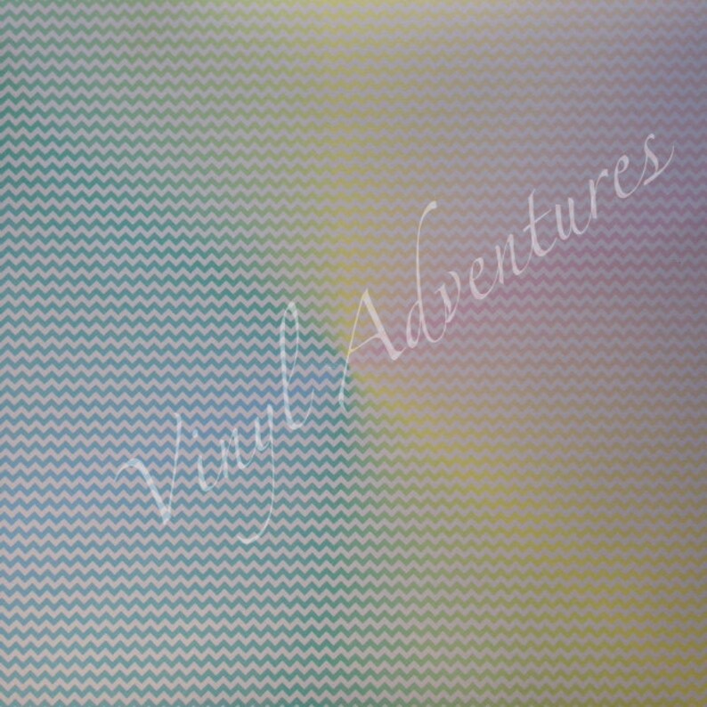 Gradient Pattern Vinyl, Pastel, Permanent Adhesive, 12"x12", Patterned ...