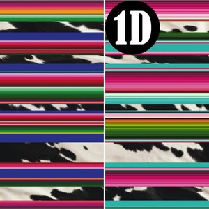 Serape HTV, Printed HTV, Mexican Serape, Heat Transfer Vinyl, Cow Print ...