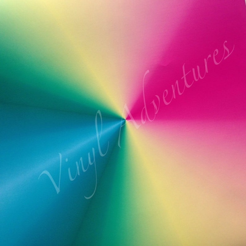 Gradient Heat Transfer Vinyl Pink Teal Gradient Pattern HTV - Etsy