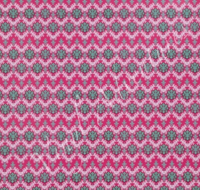 Damask Heat Transfer Vinyl, Damask Pattern HTV, Teal Pink White Damask ...