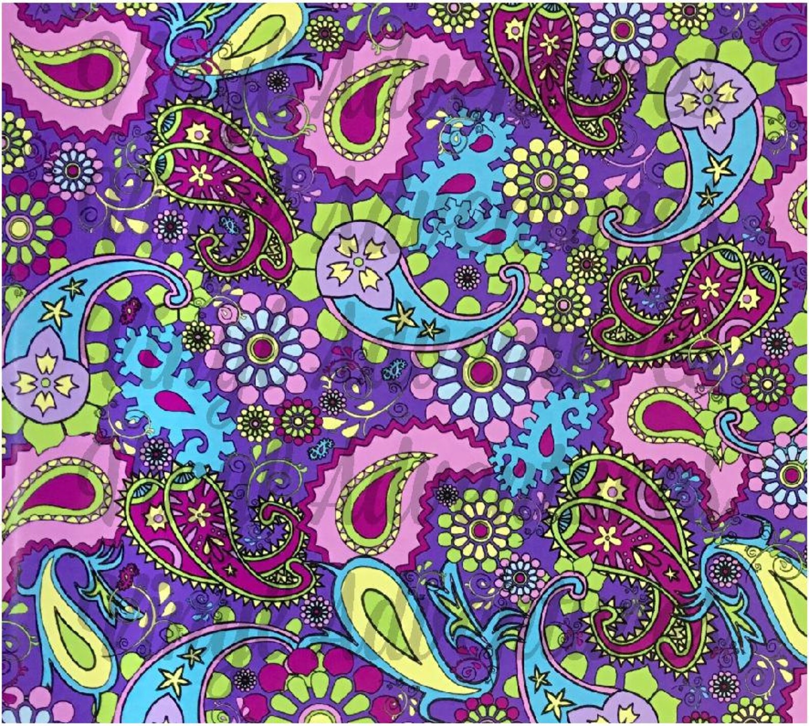 Paisley Heat Transfer Vinyl, Pattern HTV, Patterned HTV, Printed Vinyl ...