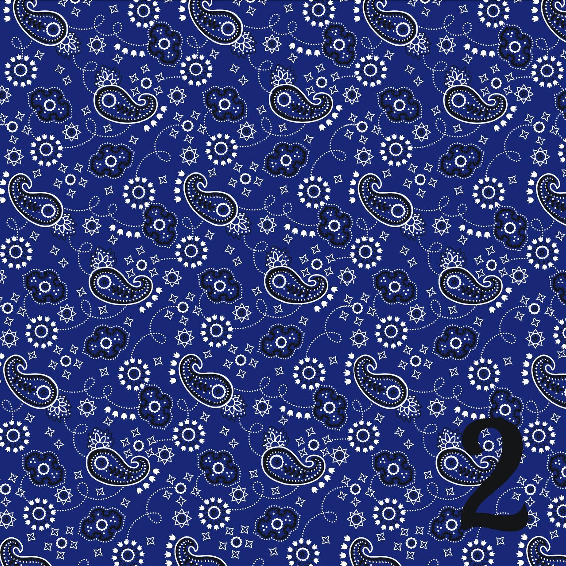 Bandana Heat Transfer Vinyl Red Pattern HTV Paisley - Etsy