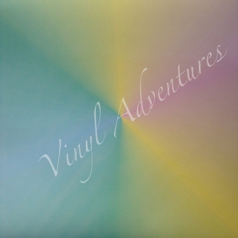 Gradient Pattern Vinyl, Pastel, Permanent Adhesive, 12"x12", Patterned ...