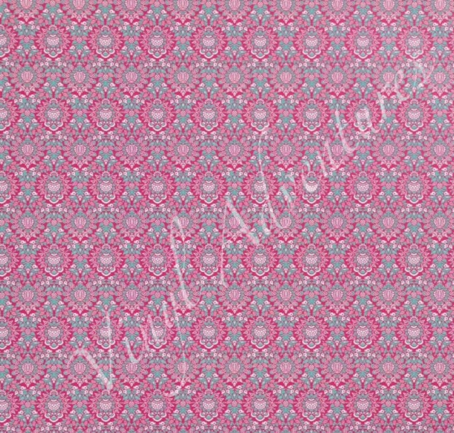Damask Heat Transfer Vinyl, Damask Pattern HTV, Teal Pink White Damask ...