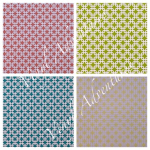 Retro Square Pattern Vinyl Small 12x12 | Etsy