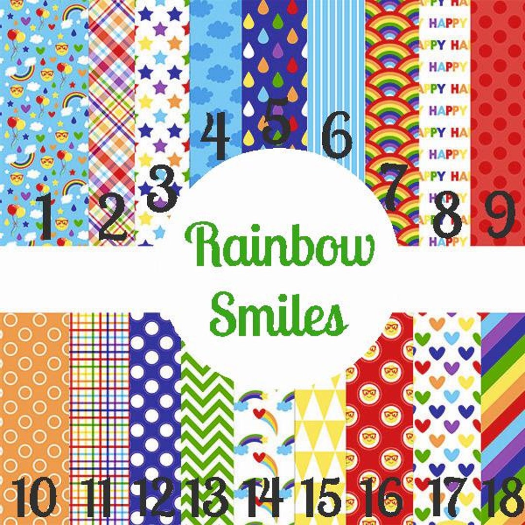 Pattern HTV Vinyl, Patterned HTV, Rainbow Pattern Vinyl Shirts, Heat ...