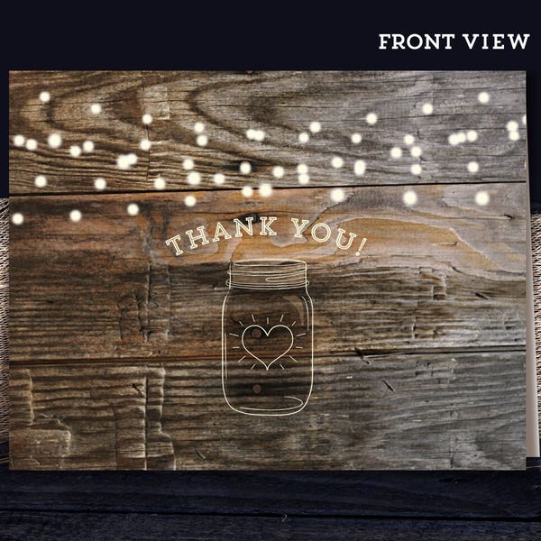 Rustic Greeting Card - Etsy