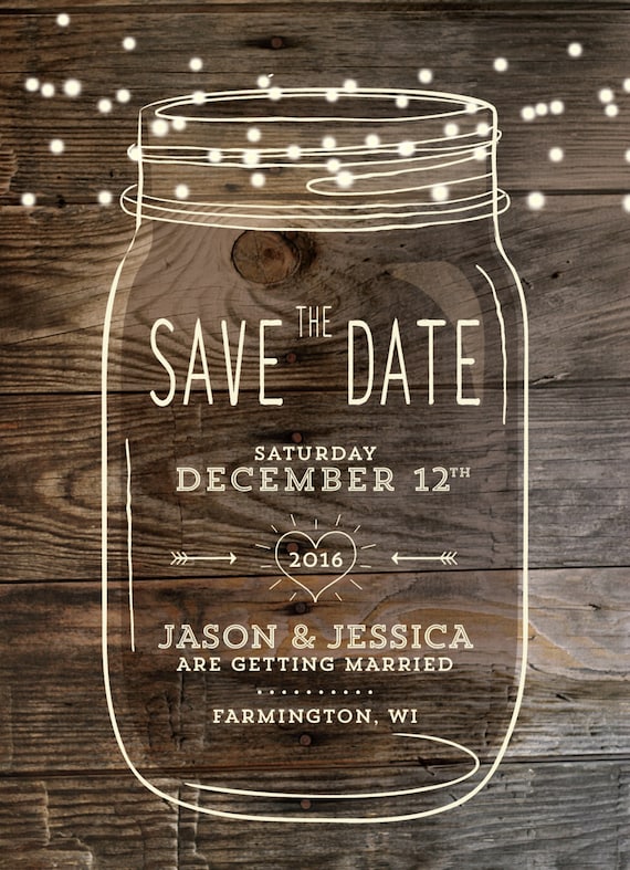 Country Save The Date Ideas