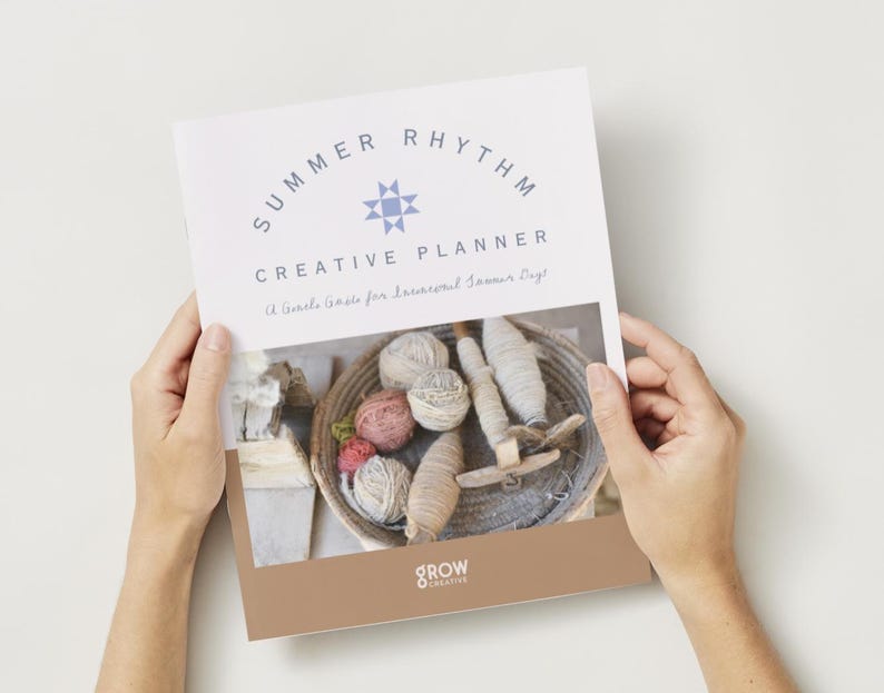 Creative Summer Rhythm Planner | Printable PDF - Etsy