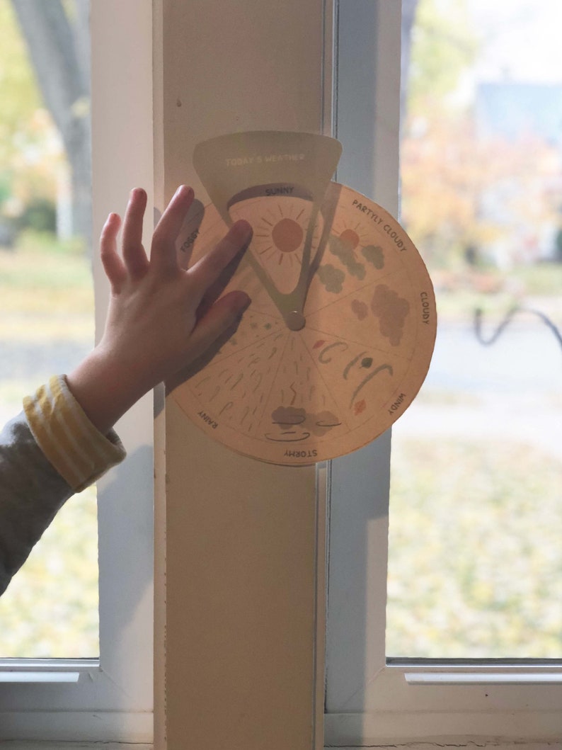 Printable Chart the Weather Bundle | Digital Download | Preschool Early ...